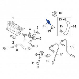 Hyundai Santa Fe PCV System & Breather Parts — CARiD.com