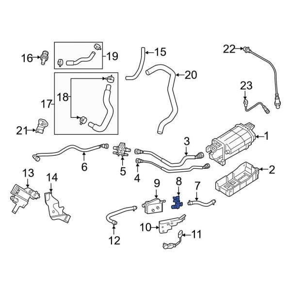 Hyundai OE 314533K600FFF - Vapor Canister Vent Solenoid