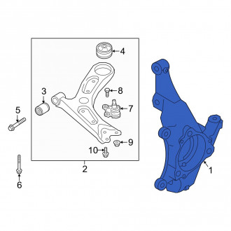 Hyundai Elantra Steering Knuckles, Spindles & Parts | CARiD
