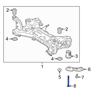 Hyundai Santa Fe Chassis Frames Hardware | Clips, Plugs — CARiD.com