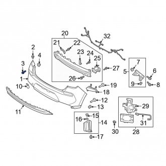Hyundai Venue OEM Exterior & Body Parts — CARiD.com