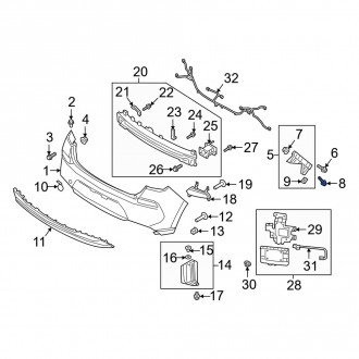 Hyundai Santa Cruz OEM Exterior & Body Parts — CARiD.com