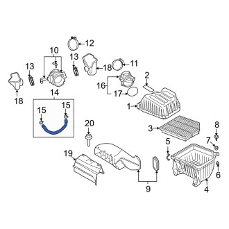 Hyundai Santa Fe PCV Systems & Breather Components — CARiD.com