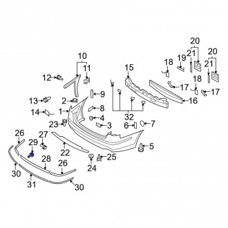 Hyundai Genesis OEM Bumpers | Genuine Front & Rear Bumpers — CARiD.com