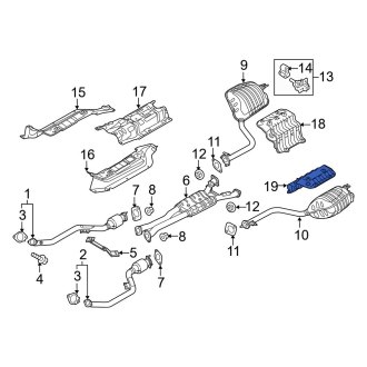 Hyundai OEM Exhaust Parts | Systems, Tips, Pipes, Manifolds — CARiD.com