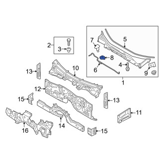 Hyundai Genesis Washer Nozzles & Parts — CARID.com