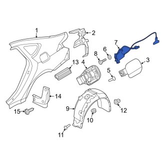 Hyundai Replacement Fuel Doors & Parts — CARiD.com