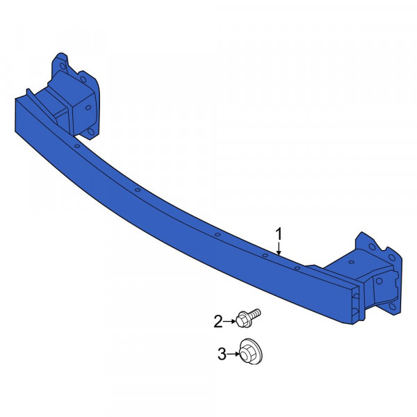 Hyundai OE 64900K5000 - Front Bumper Impact Bar
