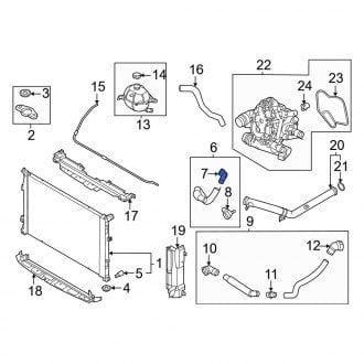 Hyundai Santa Cruz Radiator Hoses & Clamps — CARiD.com