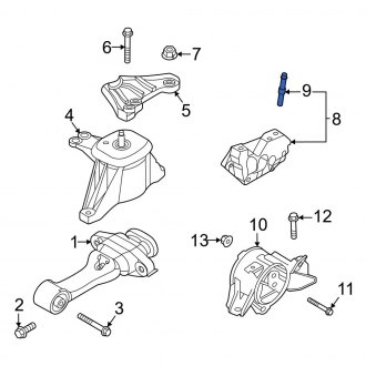 Hyundai Santa Cruz Replacement Motor Mounts — CARiD.com
