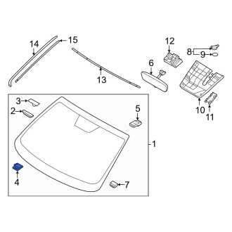 Hyundai Santa Cruz OEM Wiper Blade & Washer Parts | Motors, Arms ...