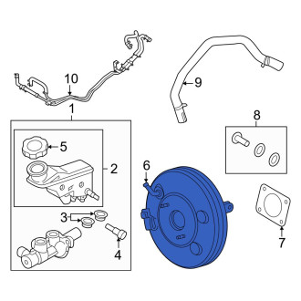 Hyundai Santa Cruz Power Brake Boosters & Parts | Vacuum Boosters ...