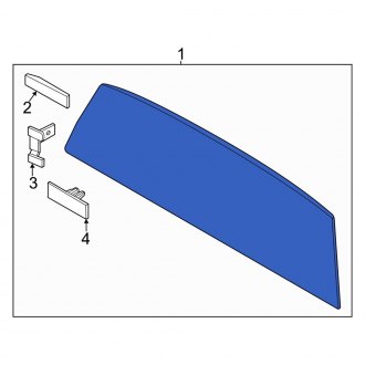 Hyundai Santa Cruz OEM Glass | Windshields, Door Glass — CARiD.com