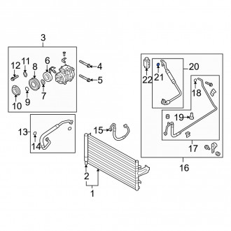 Hyundai Santa Cruz A/C Expansion Valves & Orifice Tubes — CARiD.com