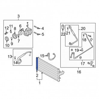 Hyundai Palisade A/C Receiver Driers & Accumulators — CARiD.com