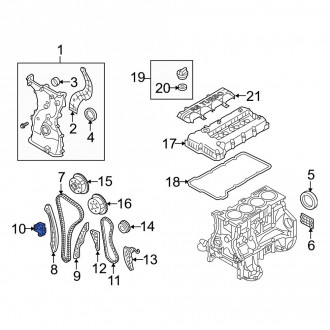 Hyundai Genesis Coupe OEM Engine Parts | Rebuild Kits, Pistons — CARiD.com