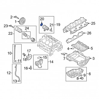 Hyundai Veracruz OEM Engine Parts | Rebuild Kits, Pistons — CARiD.com