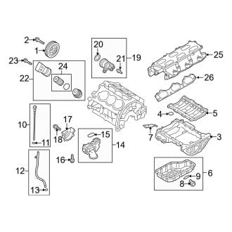2013 Hyundai Genesis Coupe OEM Engine Parts - Rebuild Kits | CARiD