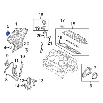 Hyundai Genesis Coupe OEM Engine Parts | Rebuild Kits, Pistons — CARiD.com