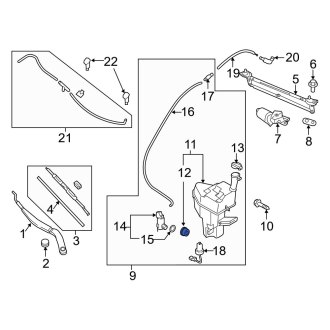 Hyundai Ioniq 5 Wiper & Washer Components – CARiD.com