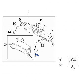 Hyundai Tucson Interior Brackets & Hardware — CARiD.com