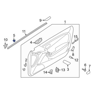 Hyundai Sonata Interior Brackets & Hardware — CARiD.com