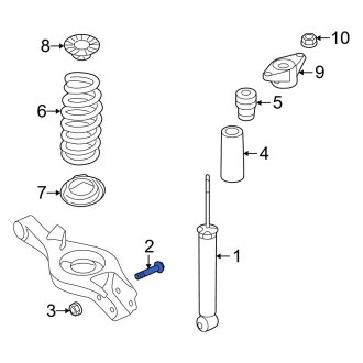 Hyundai Santa Cruz OEM Suspension Parts | Shocks, Struts — CARiD.com