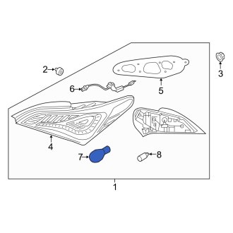 Hyundai Accent OEM Lighting | Headlights, Fog & Tail Lights — CARiD.com
