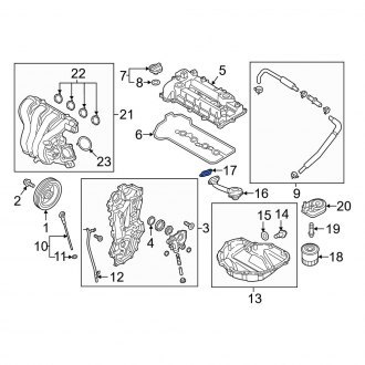 Hyundai Kona OEM Engine Parts - Rebuild Kits, Pistons | CARiD