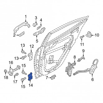 Hyundai Ioniq Door Hinges, Pin & Bushing Kits – CARiD.com