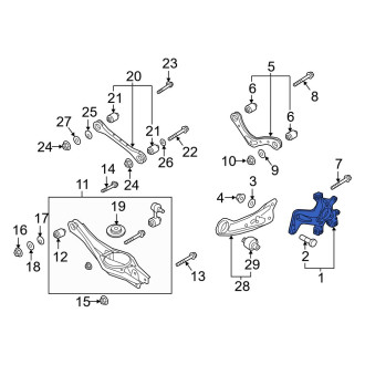 Hyundai Ioniq Steering Knuckles, Spindles & Parts — CARiD.com