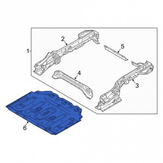 Hyundai Ioniq Underbody Covers | Splash Shields — CARiD.com