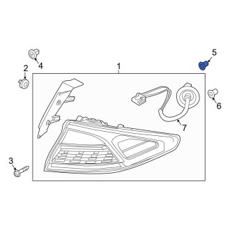 Hyundai Santa Cruz OEM Lighting | Headlights, Fog & Tail Lights — CARiD.com