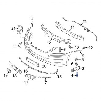 Hyundai Elantra Chassis Frames Hardware | Clips, Plugs — CARiD.com