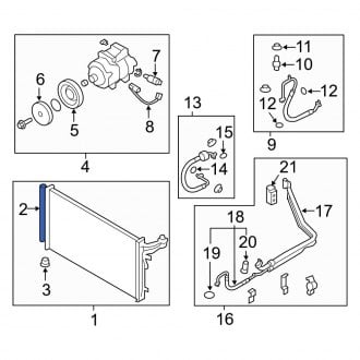 Hyundai Kona A/C Receiver Driers & Accumulators — CARiD.com