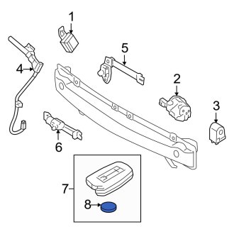Hyundai Santa Cruz Keyless Entry Remotes — CARiD.com