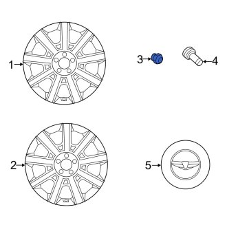 Hyundai OE™ Lug Nuts & Locks - CARiD.com