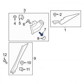 Hyundai Palisade Trunk & Tailgate Hardware — CARID.com
