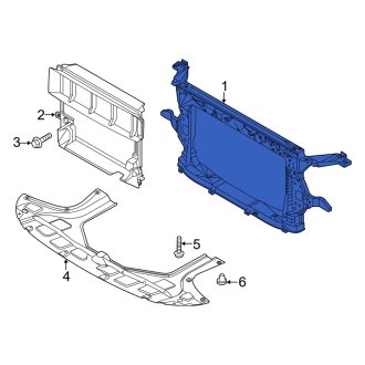 Hyundai Venue Radiator Supports — CARiD.com