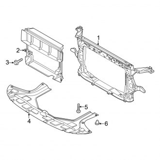 2022 Hyundai Venue Radiator Supports | CARiD