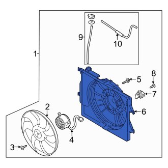 Hyundai Venue Radiator Fans & Parts - Electric, Mechanical | CARiD