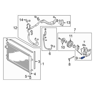 Hyundai Palisade OEM A/C & Heating Parts | Systems, Compressors — CARiD.com
