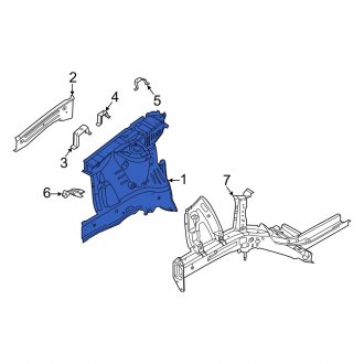 Hyundai Venue Inner Fenders | Wells, Liners, Shields — CARiD.com