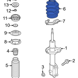 Hyundai Venue OEM Suspension Parts | Shocks, Struts — CARiD.com