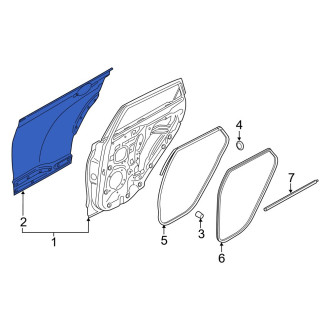 Hyundai Venue Replacement Doors & Components | CARiD