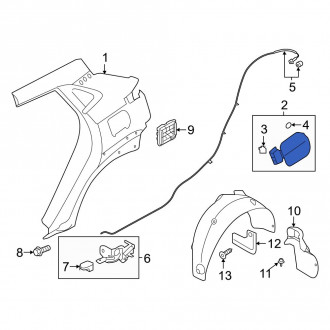Hyundai Venue Replacement Quarter Panels | CARiD