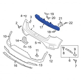 Hyundai Venue Bumper Reinforcements & Energy Absorbers – CARiD.com