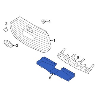 Hyundai Veloster Radiator Support Covers — CARiD.com