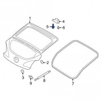 Hyundai Ioniq 5 Trunk & Tailgate Hardware — CARID.com