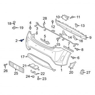 Hyundai Genesis OEM Bumpers | Genuine Front & Rear Bumpers — CARiD.com
